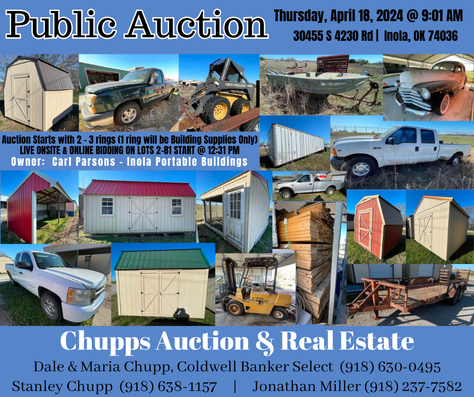 Find An Auction - Auction Near Me - Chupp's Auction Company