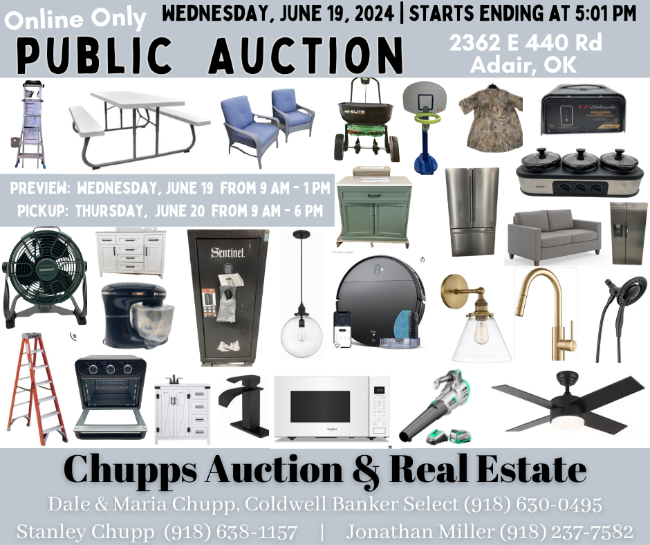 Find An Auction - Auction Near Me - Chupp's Auction Company