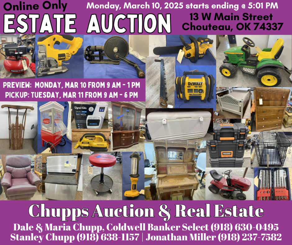 Find An Auction - Auction Near Me - Chupp's Auction Company